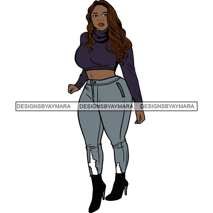 BBW Thick Thigh Woman Sassy Exotic Curvy Big Bone Goddess .SVG Cutting ...